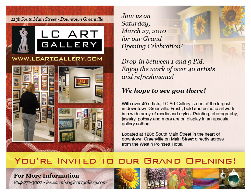 Grand Opening Celebration: LC Art Gallery | Art by Marie Scott