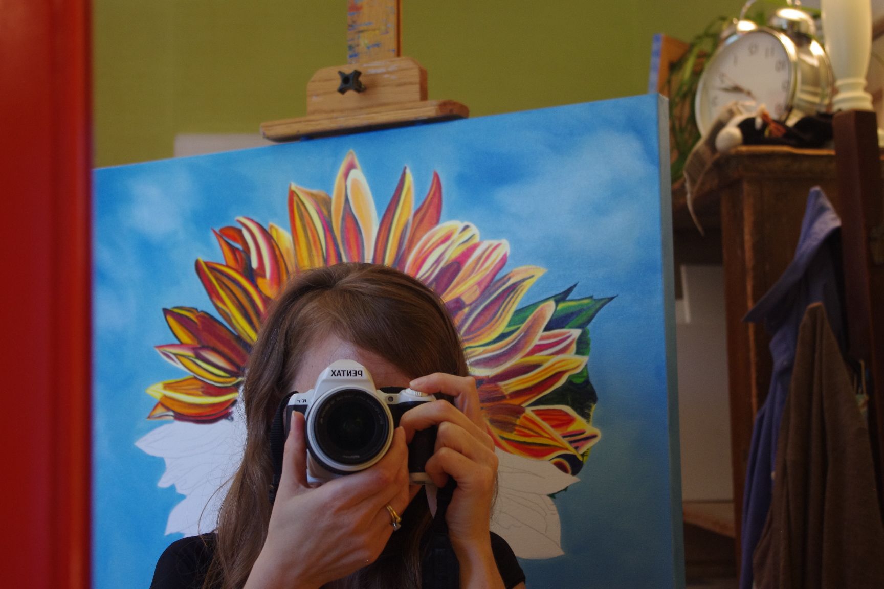 A fiery flower is finished… | Art by Marie Scott